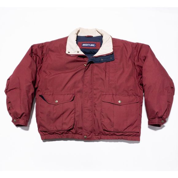 Mighty Mac | Jackets & Coats | Vintage Mightymac Puffer Jacket Mens Xl ...